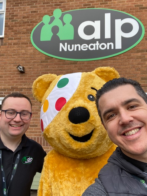 Pudsey Visits ALP Nuneaton! - ALP Nuneaton