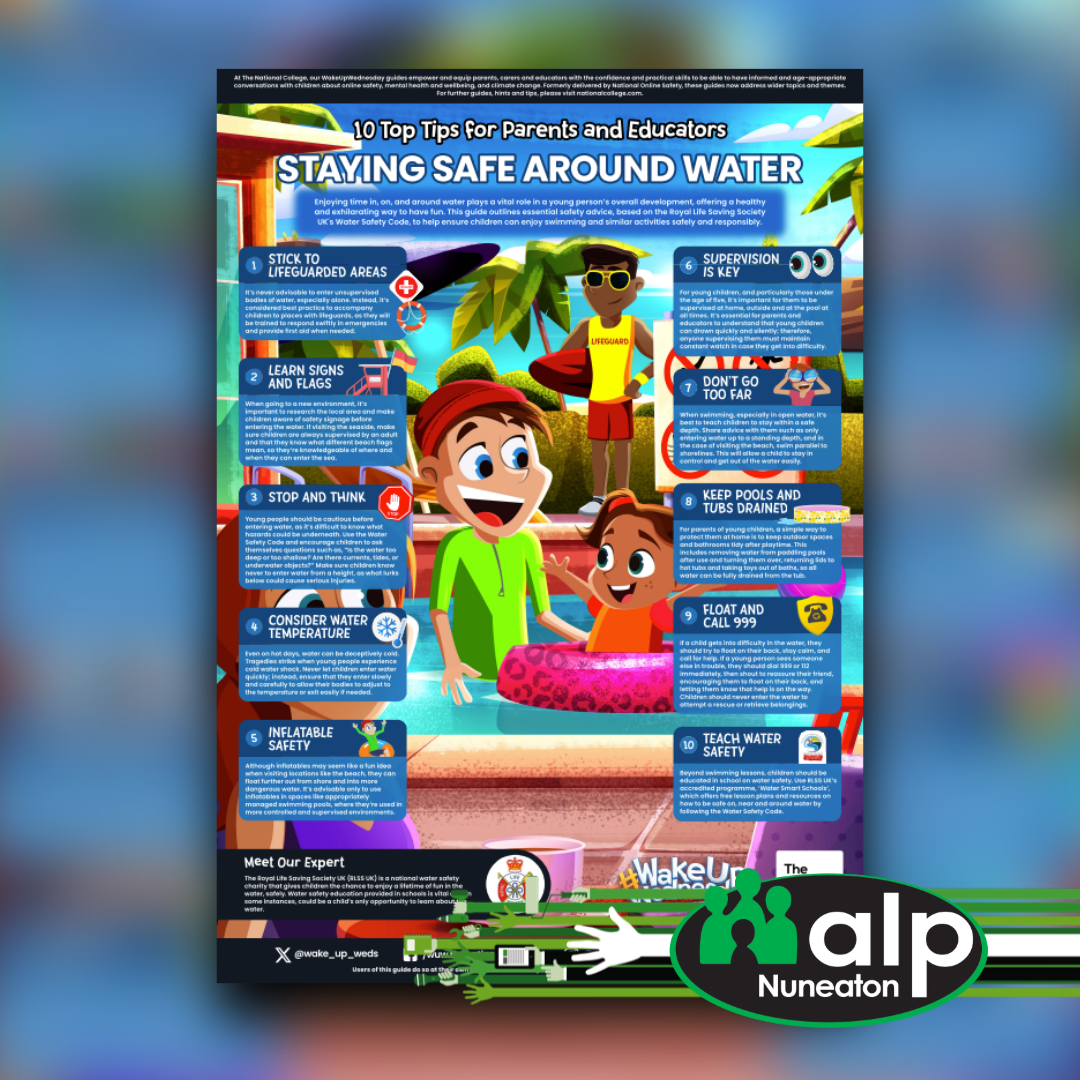 Staying Safe Around Water - ALP Nuneaton