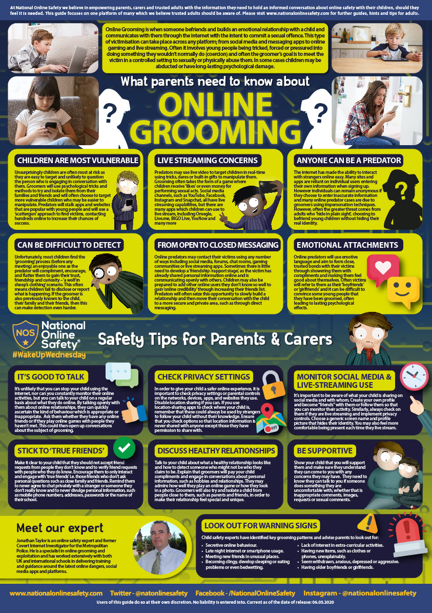 Online Grooming Safety Guide - ALP Nuneaton